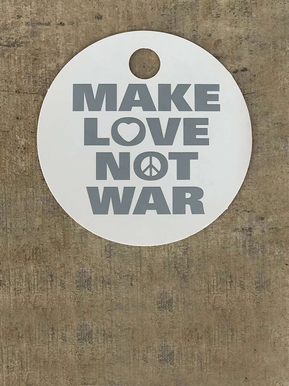 Runde Kort - Hvid/Sølv - A2 Living ApS