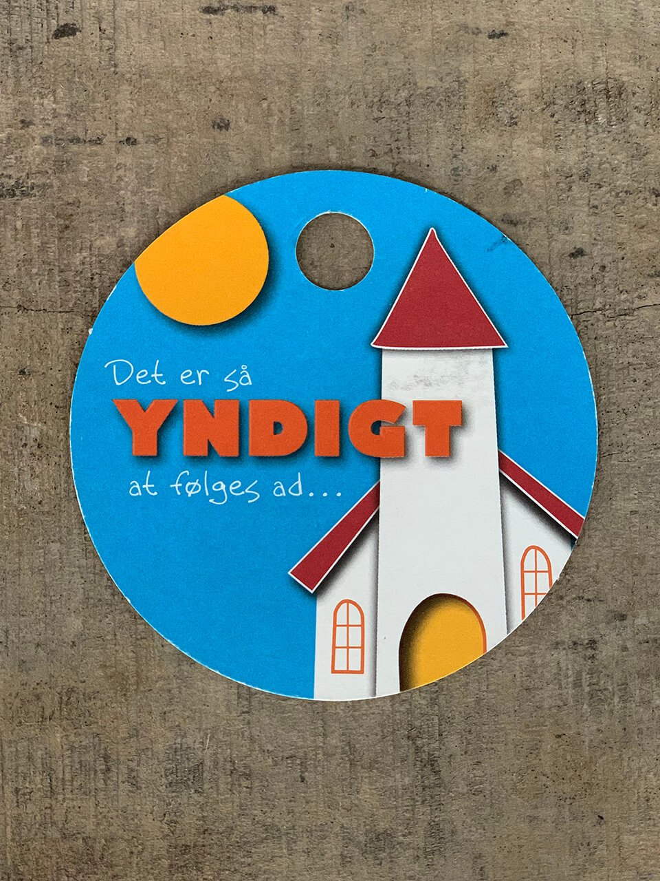 Farve Kort - Det er så yndigt (pakke m. 20 stk.) - Runde Kort - Farve ...