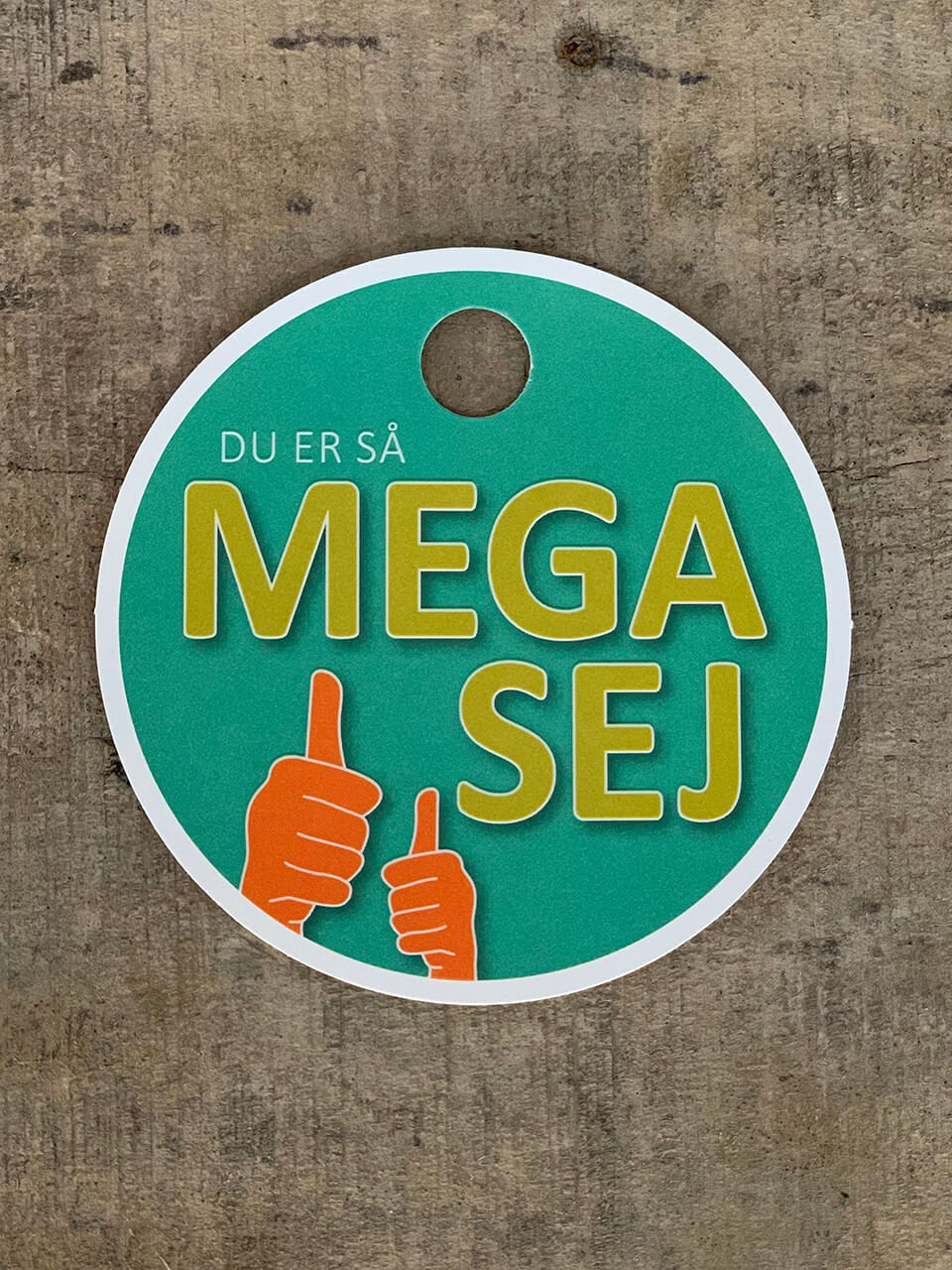 Farve Kort - Mega sej (pakke m. 20 stk.) - Runde Kort - Farve - A2 ...